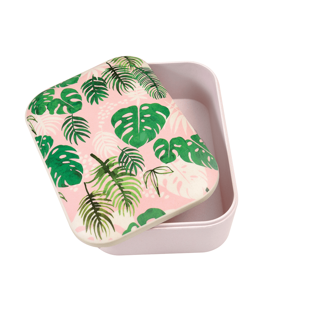 Tropical Palm Bamboo Lunch Box | ﻿Rex London