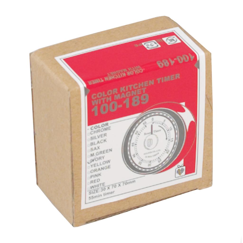 Vintage Magnetic Kitchen Timer Ivory | ﻿Rex London