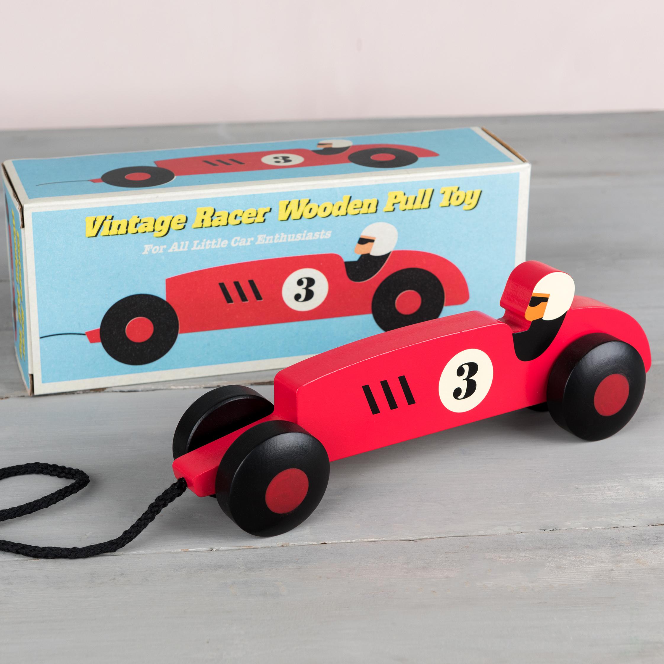 Vintage Racer Pull Toy | ﻿Rex London