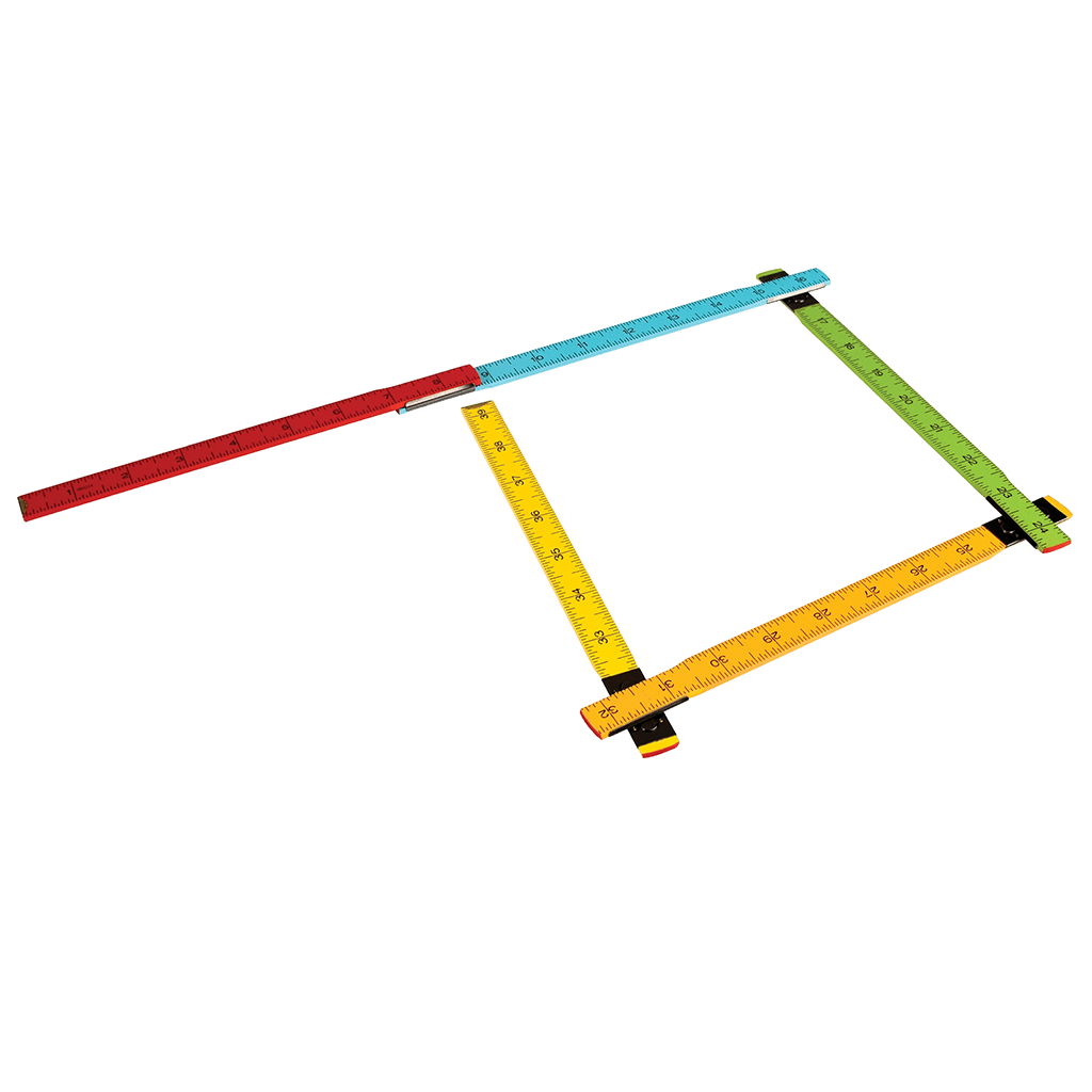 Wooden Folding Ruler (1 Metre) | ﻿Rex London