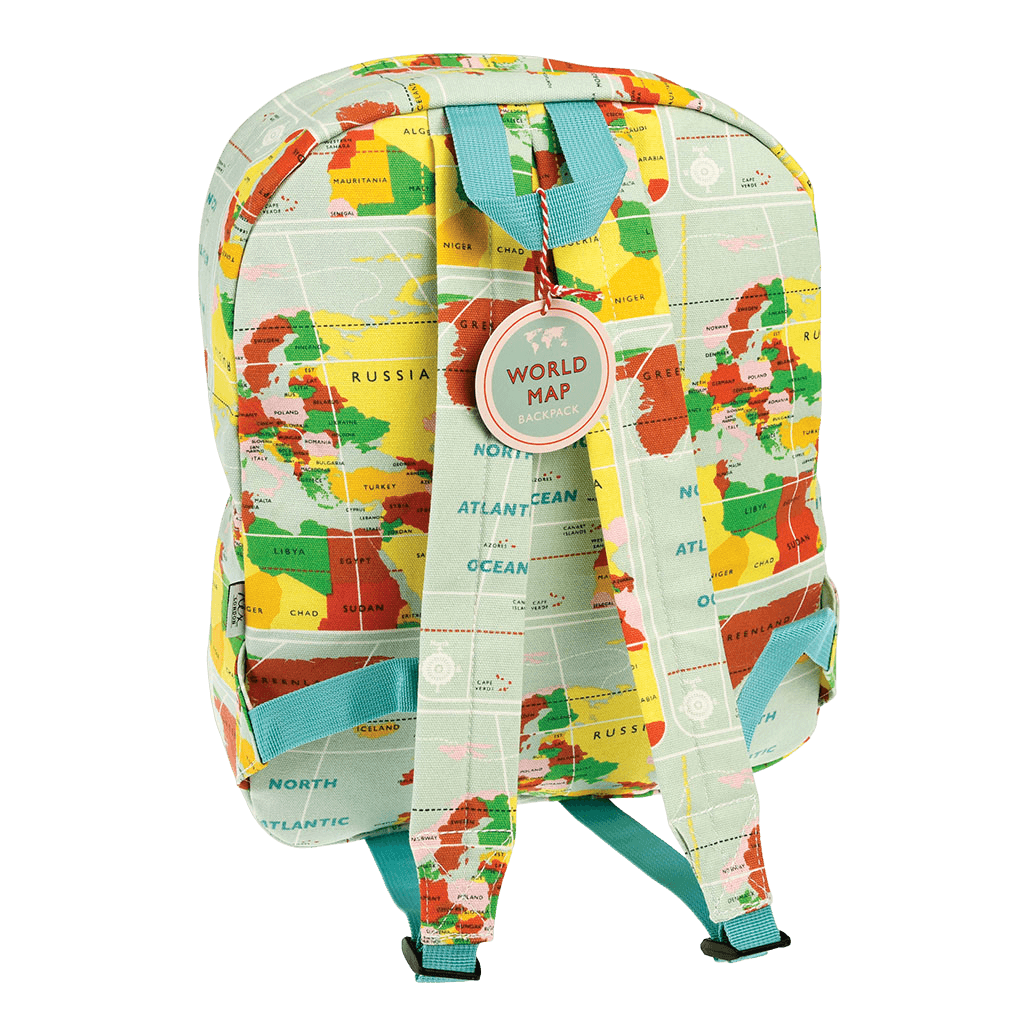 World Map Backpack | ﻿Rex London