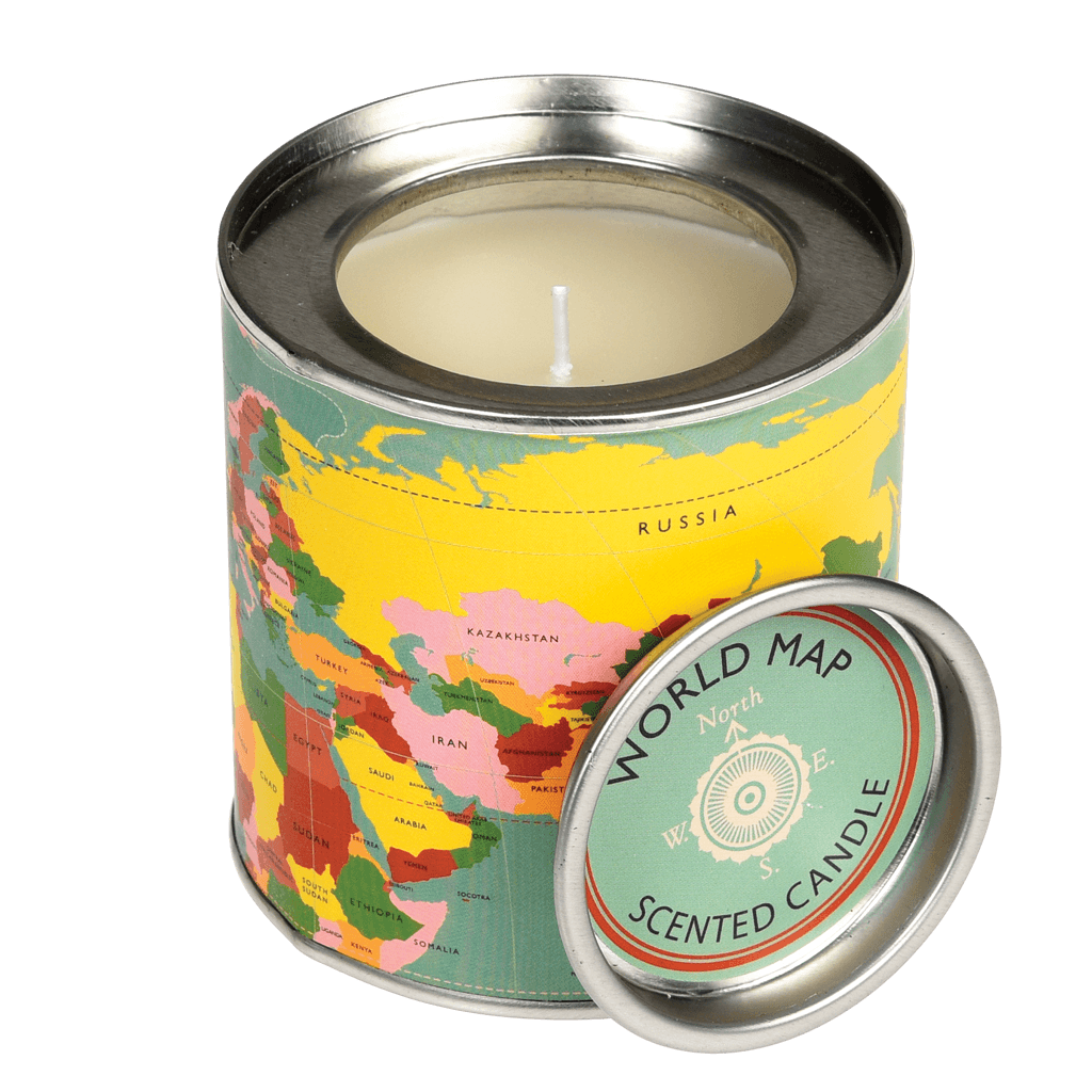 World Map Scented Candle | ﻿Rex London