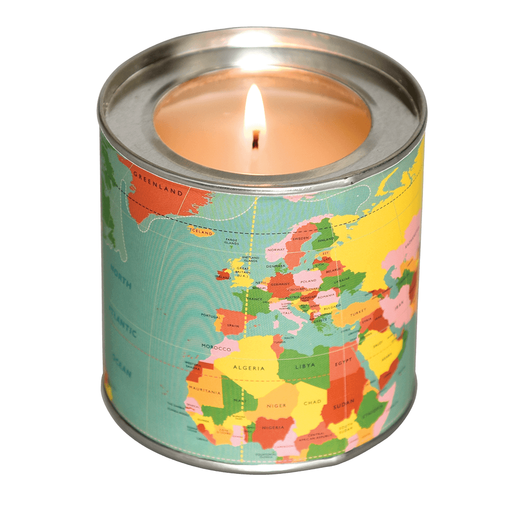 World Map Scented Candle | ﻿Rex London