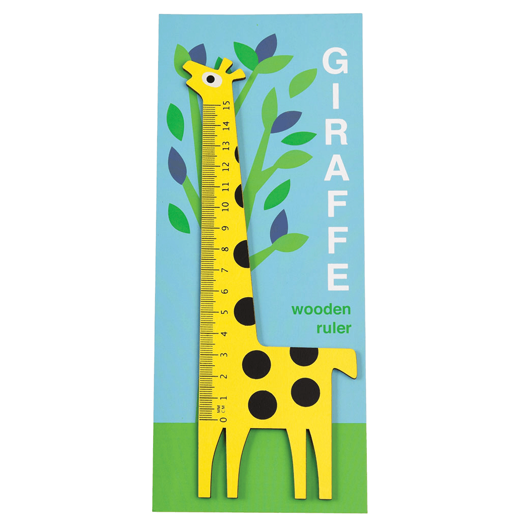 Giraffe Wooden Ruler | ﻿Rex London