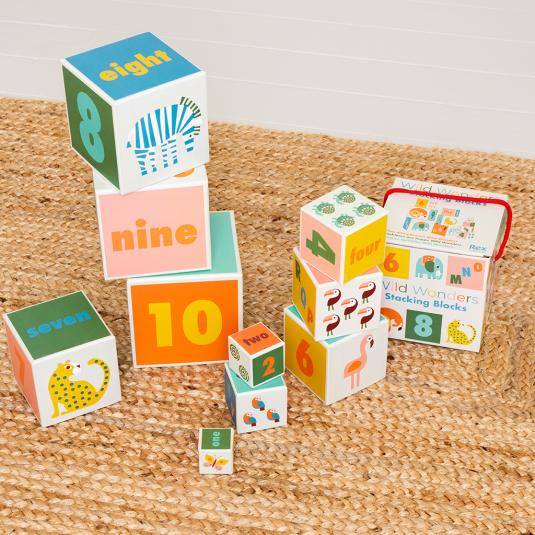 Wild Wonders Stacking Blocks | ﻿Rex London