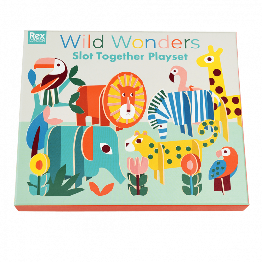 Wild Wonders Slot Together Playset | ﻿Rex London