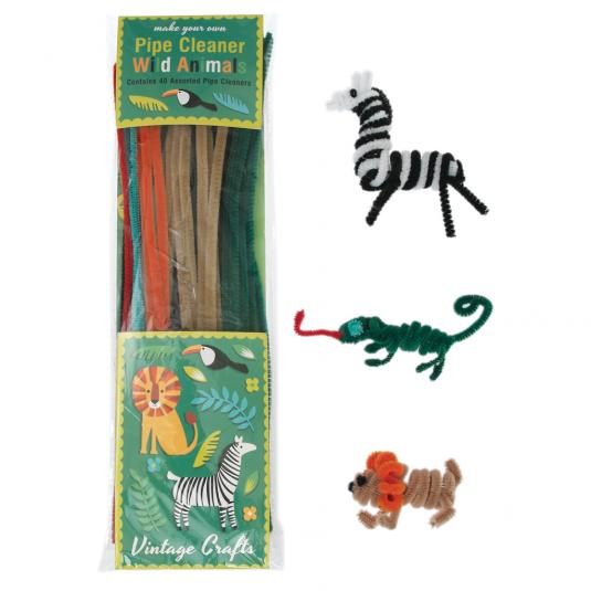 Wild Animal Pipe Cleaner Set | ﻿Rex London