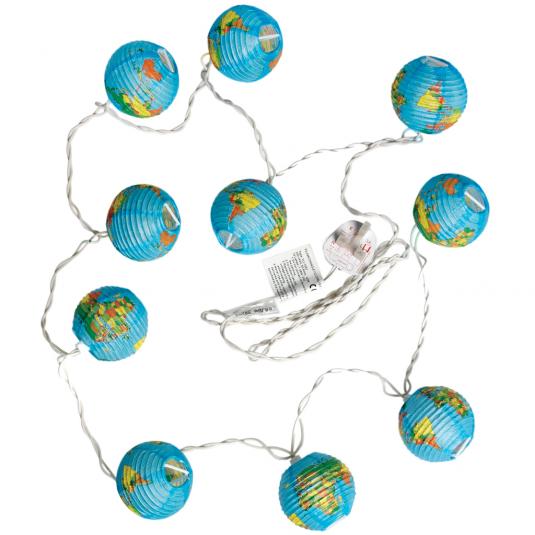 World Map Lights With British Standard 3 Pin Plug | ﻿Rex London