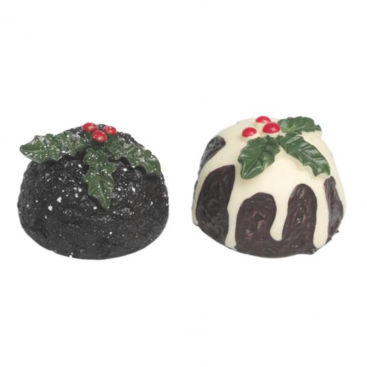 Set Of 2 Christmas Pudding Lip Balms | ﻿Rex London