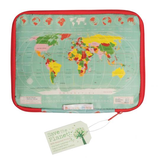 World Map Tablet Case | ﻿Rex London