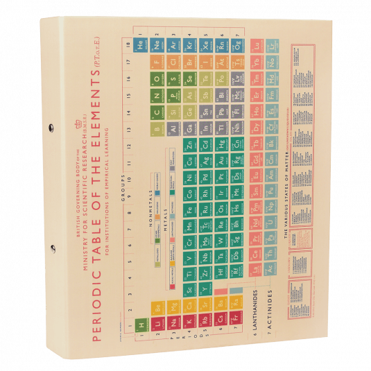 Periodic Table Ring Binder | ﻿Rex London