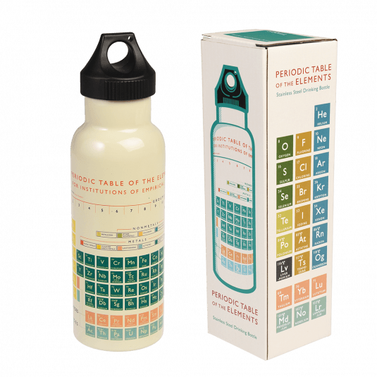 Periodic Table Stainless Steel Bottle | ﻿Rex London