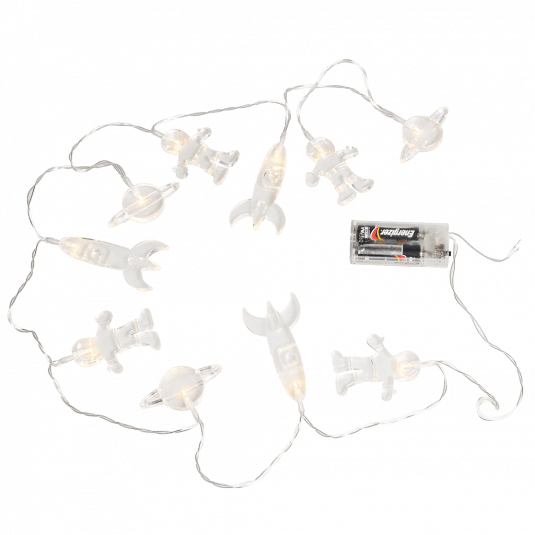 String Of Led Space Rocket Lights | ﻿Rex London