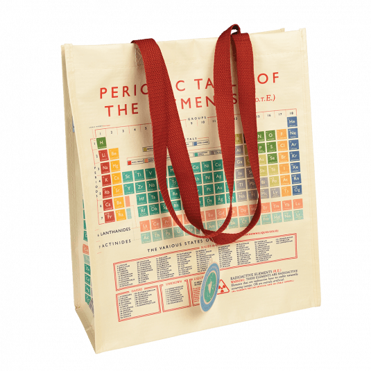 Periodic Table Recycled Shopping Bag | ﻿Rex London