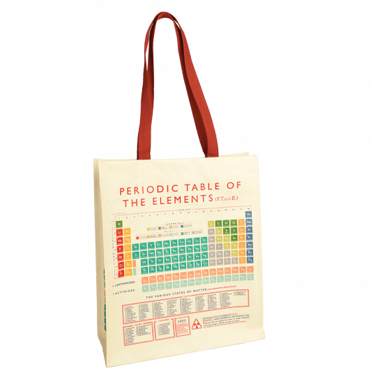 Periodic Table Recycled Shopping Bag | ﻿Rex London
