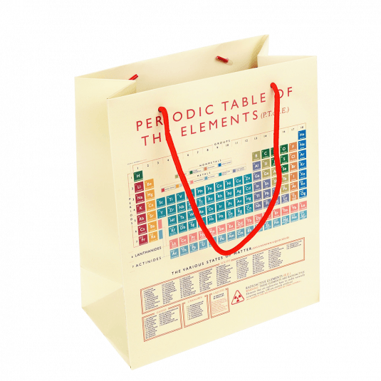 Small Periodic Table Gift Bag | ﻿Rex London