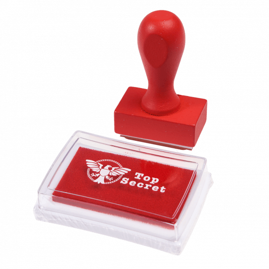Top Secret Stamp And Ink Set | ﻿Rex London