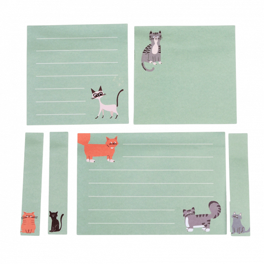 Nine Lives Sticky Notes | ﻿Rex London