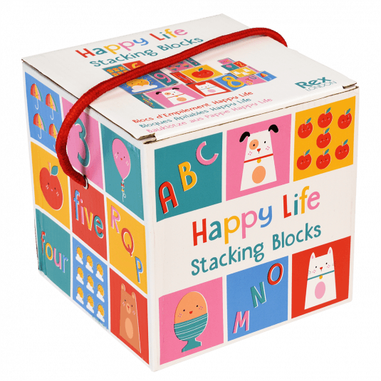 Happy Life Stacking Blocks | ﻿Rex London