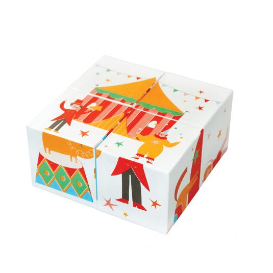 Big Top Circus Puzzle Blocks (set Of 4) | ﻿Rex London