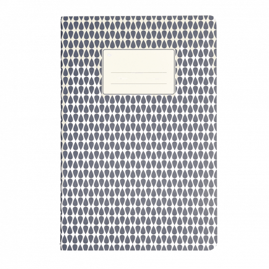 Blue Abstract A5 Notebook | ﻿Rex London