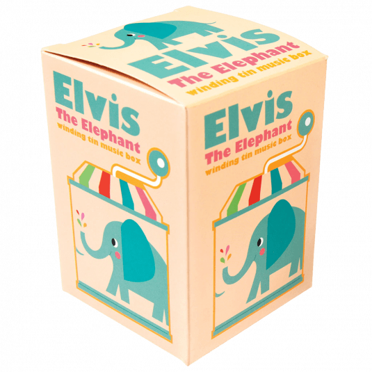 Elvis The Elephant Music Box | ﻿Rex London