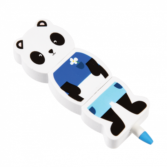 Jamie The Panda Crayon & Eraser | ﻿Rex London