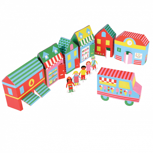 Make Your Own Cardboard Town | ﻿Rex London