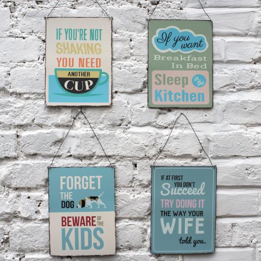 Another Cup Metal Sign | ﻿Rex London