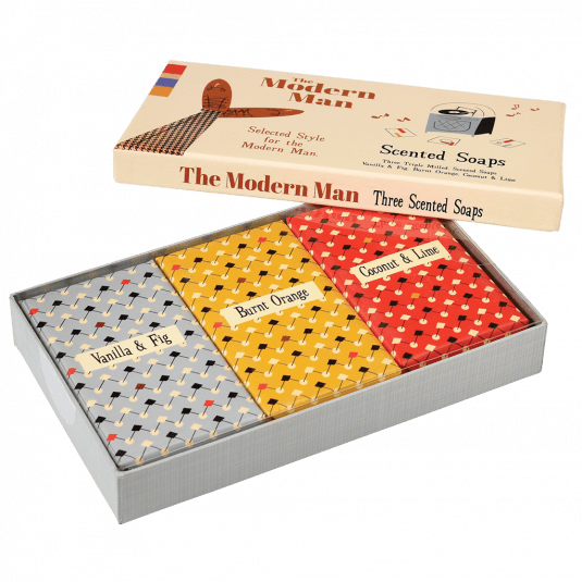 Modern Man Scented Soaps (set Of 3) | ﻿Rex London