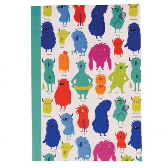 ﻿Monsters A5 Notebook | ﻿Rex London