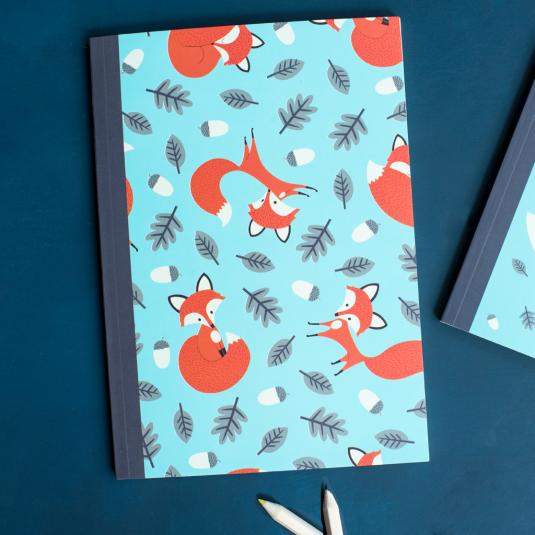 Rusty The Fox Notebook | ﻿Rex London