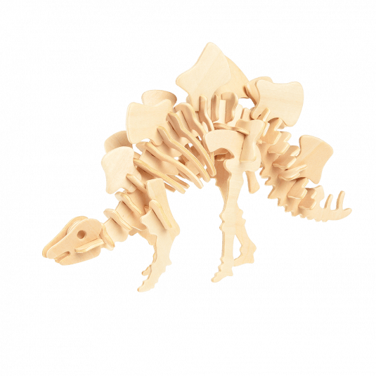 Stegosaurus 3d Wooden Puzzle | ﻿Rex London