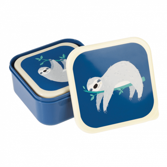 Sydney The Sloth Snack Boxes (set Of 3) | ﻿Rex London