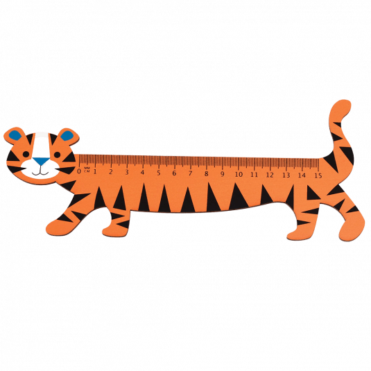 Tiger Wooden Ruler | ﻿Rex London