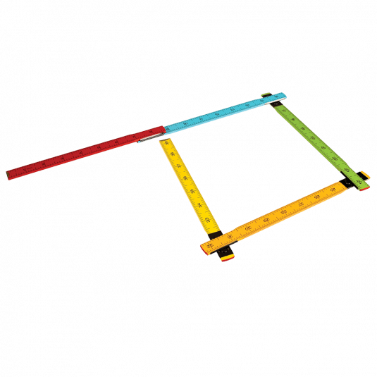Wooden Folding Ruler (1 Metre) | ﻿Rex London