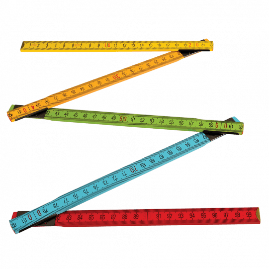 Wooden Folding Ruler (1 Metre) | ﻿Rex London