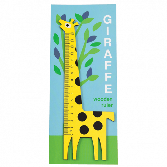 Giraffe Wooden Ruler | ﻿Rex London