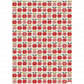VINTAGE APPLE WRAPPING PAPER (5 SHEETS) | ﻿Rex London