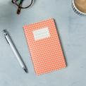 Small Orange Abstract Notebook | ﻿Rex London