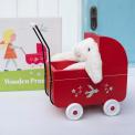 Mini Wooden Pram In Box | ﻿Rex London