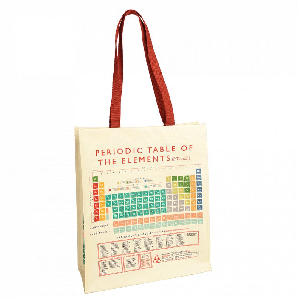 Periodic Table Recycled Shopping Bag | ﻿Rex London