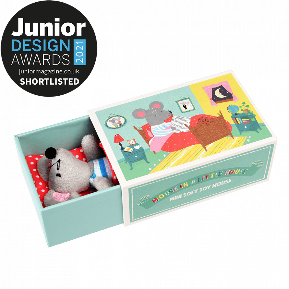 Mouse In A Little House Soft Toy | ﻿Rex London