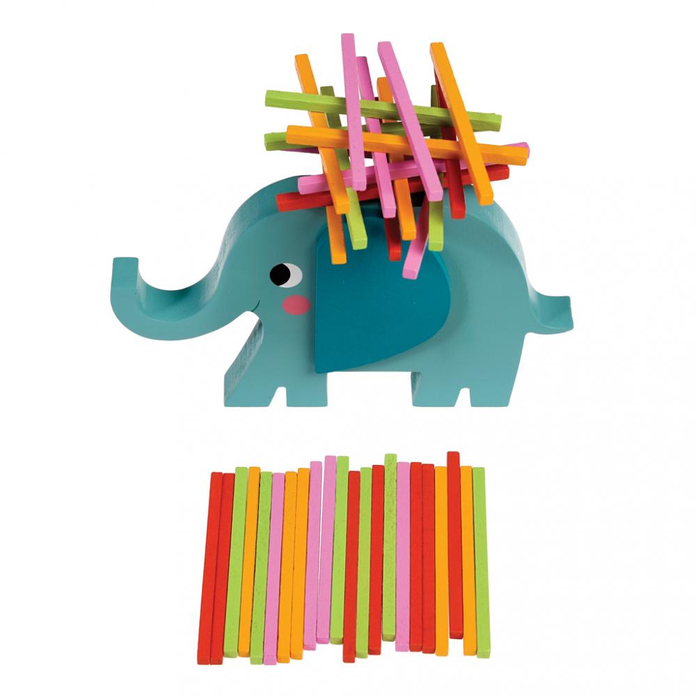 Elvis The Elephant Stacking Sticks Game | ﻿Rex London