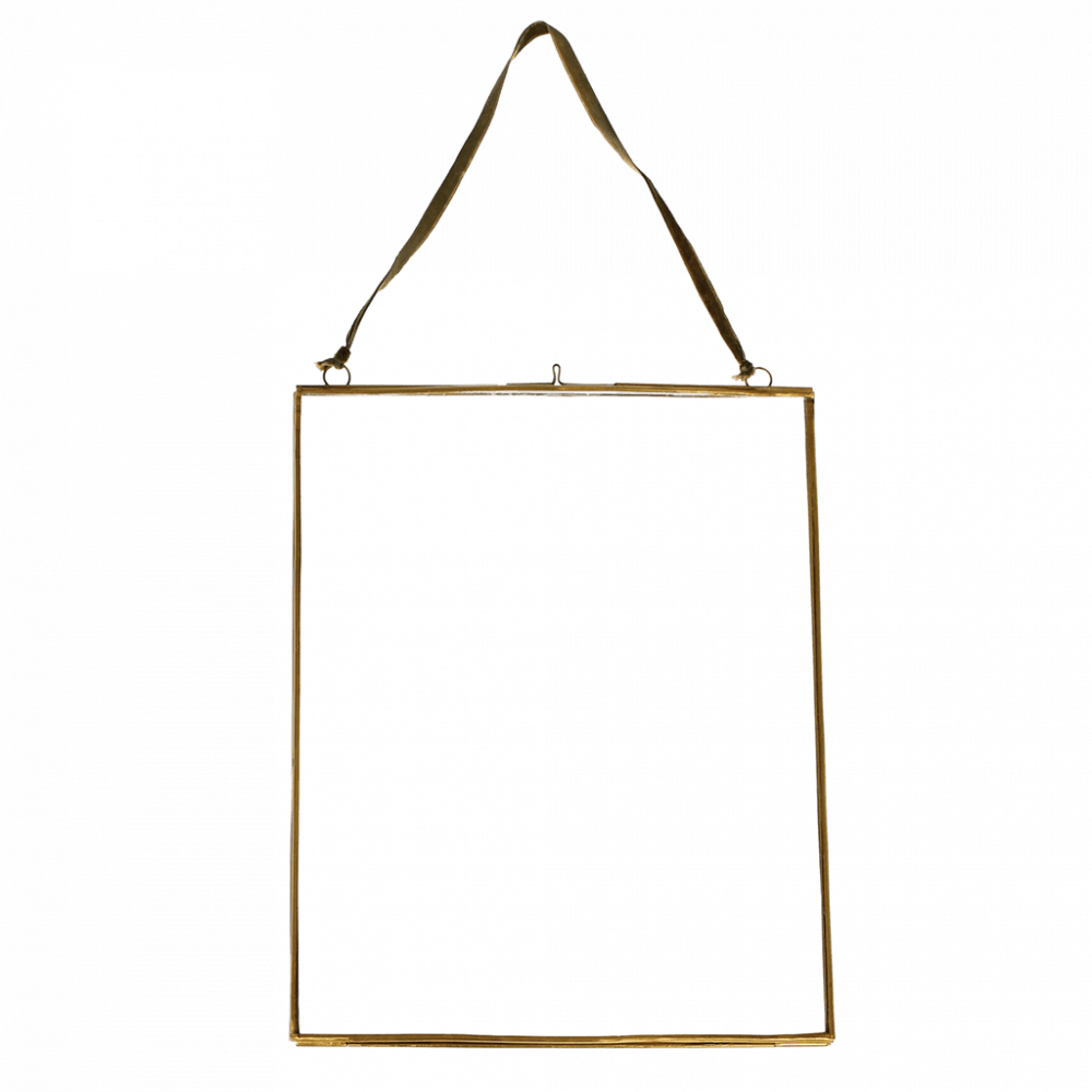 Hanging Brass Frame 25x20cm | ﻿Rex London