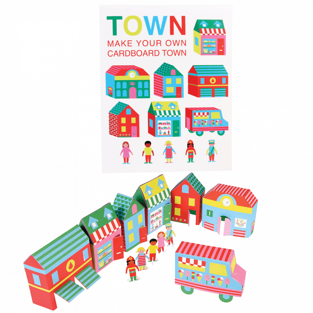 Make Your Own Cardboard Town | ﻿Rex London