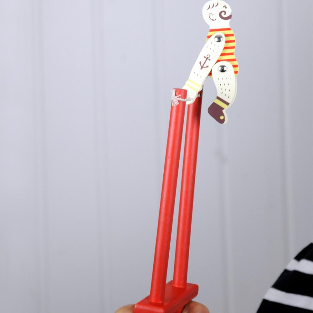 Mr Muscular Wooden Acrobatic Toy | ﻿Rex London