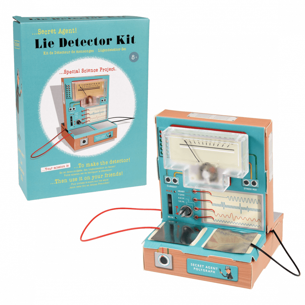 Secret Agent Lie Detector Kit | ﻿Rex London