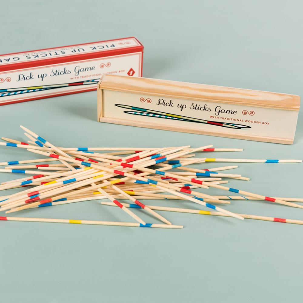 Wooden Pick Up Sticks Game | ﻿Rex London