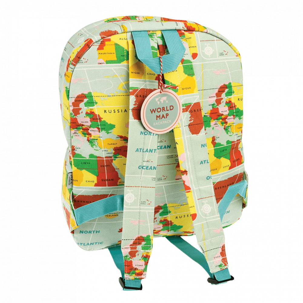 World Map Backpack | ﻿Rex London